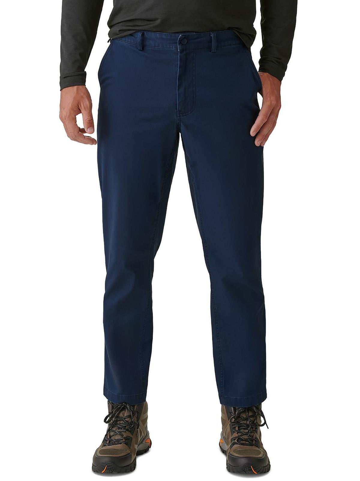 BASS OUTDOOR Mens Baxter Twill Stretch Chino Pants - Walmart.com