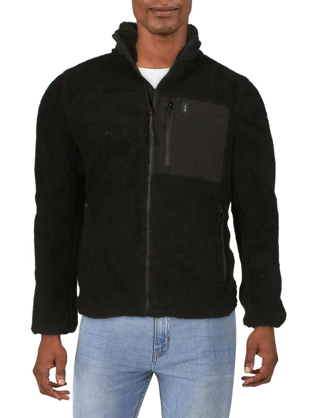 BASS OUTDOOR Mens Faux Fur Short Teddy Coat - Walmart.com