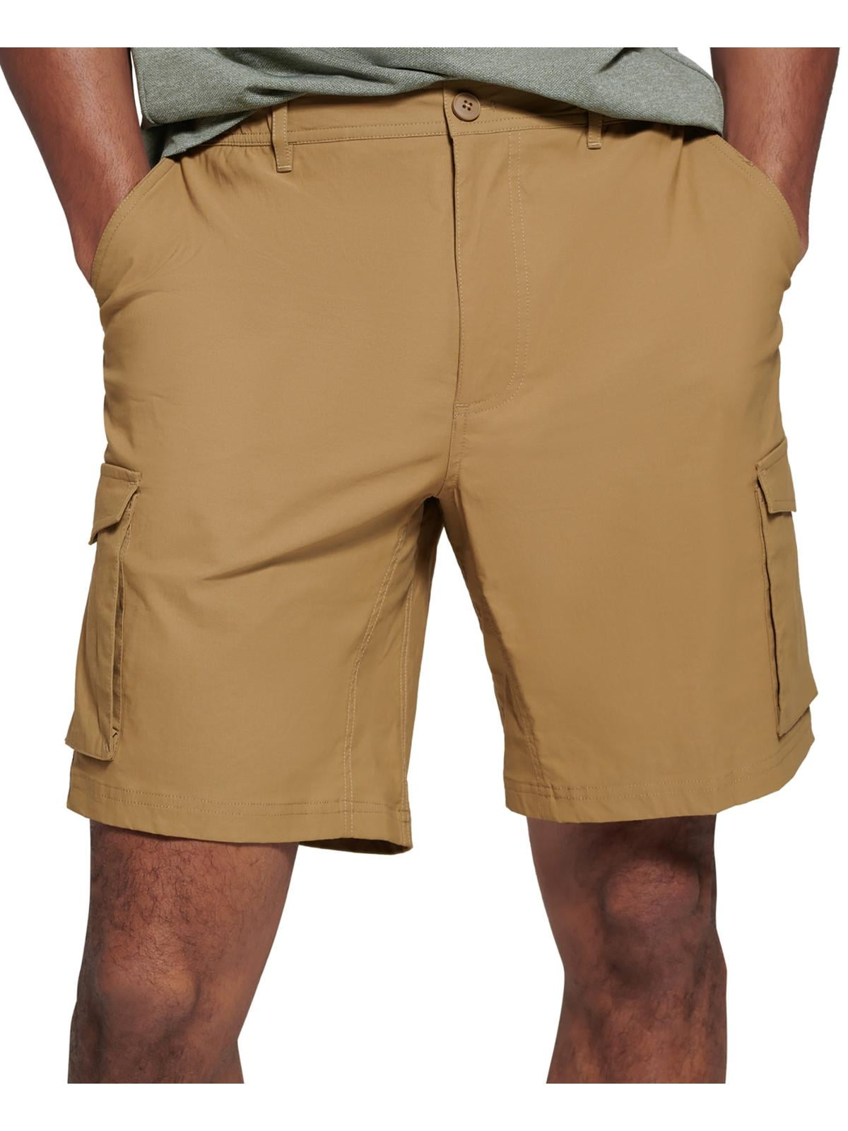 BASS OUTDOOR Mens Wicking 9" Inseam Cargo Shorts - Walmart.com