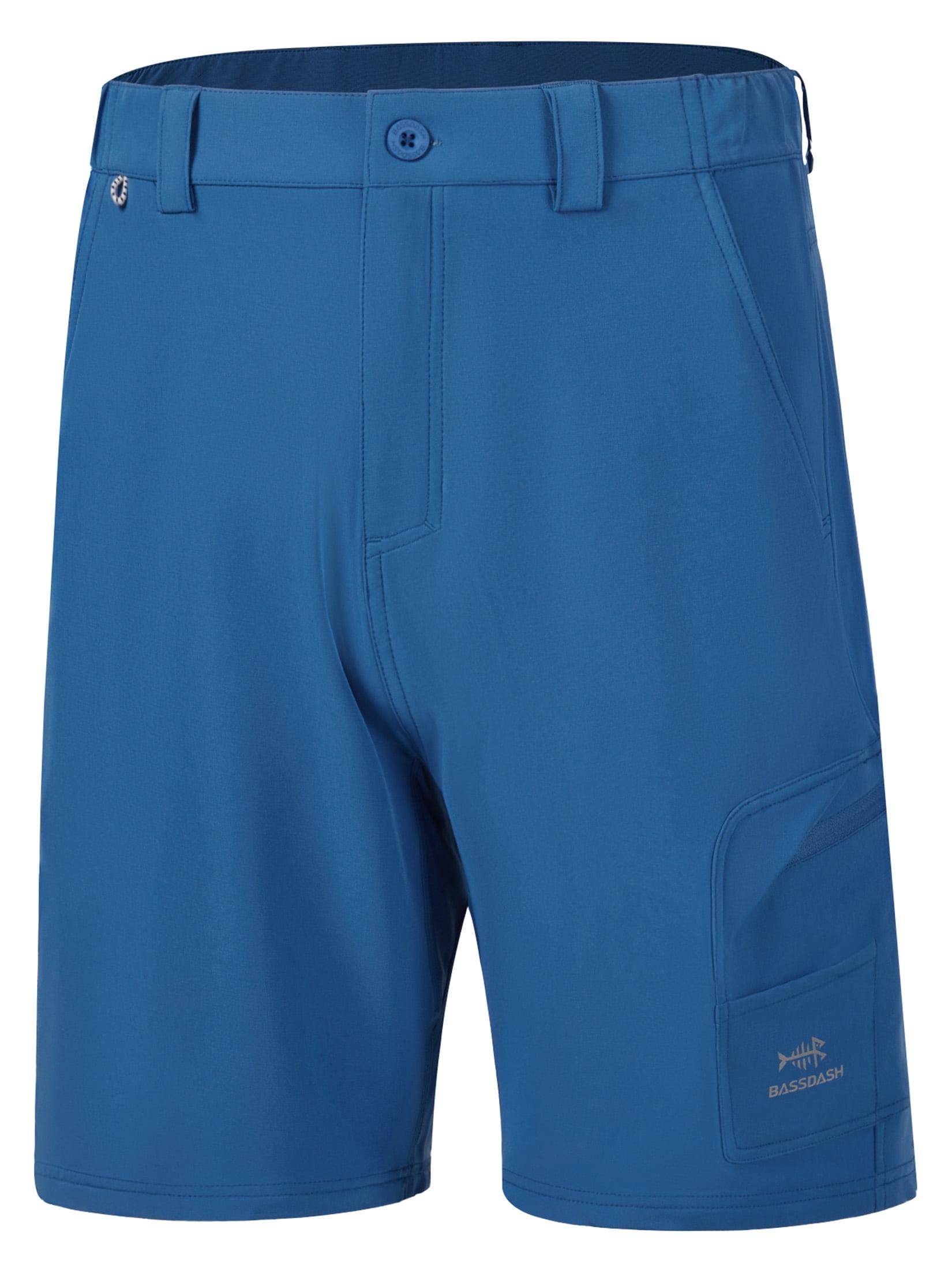 BASSDASH FP01M 10.5” Mens Fishing Cargo Shorts Quick Dry UPF 50+ Water ...