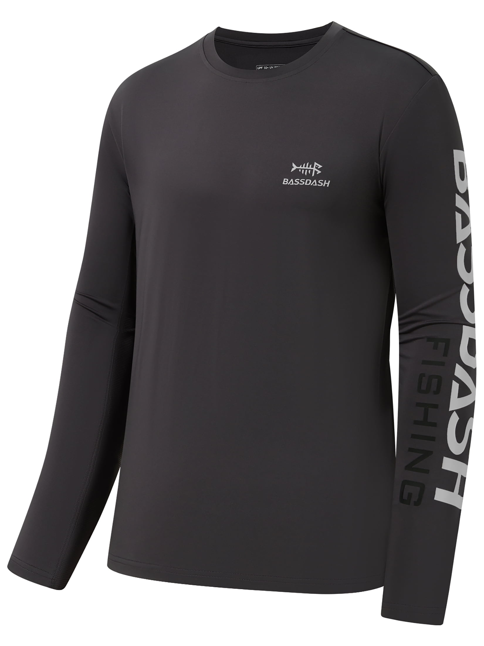 Bassdash Fishing T Shirts for Men UV Sun Protection UPF 50+ Long Sleeve ...