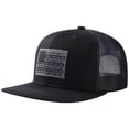 Bassdash, Flat Brim Trucker Cap, Mesh Back, Adjustable Snapback Hat ...