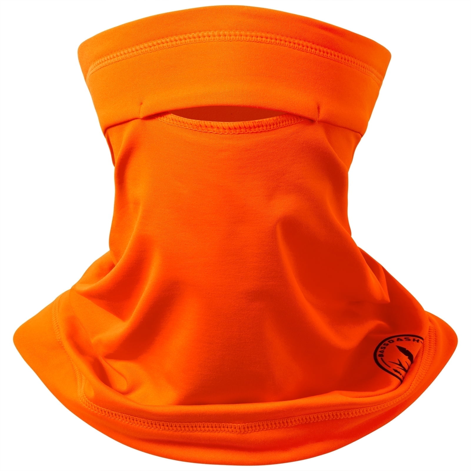 BASSDASH Fleece Neck Gaiter with Nose Hole Winter Face Mask for Men ...
