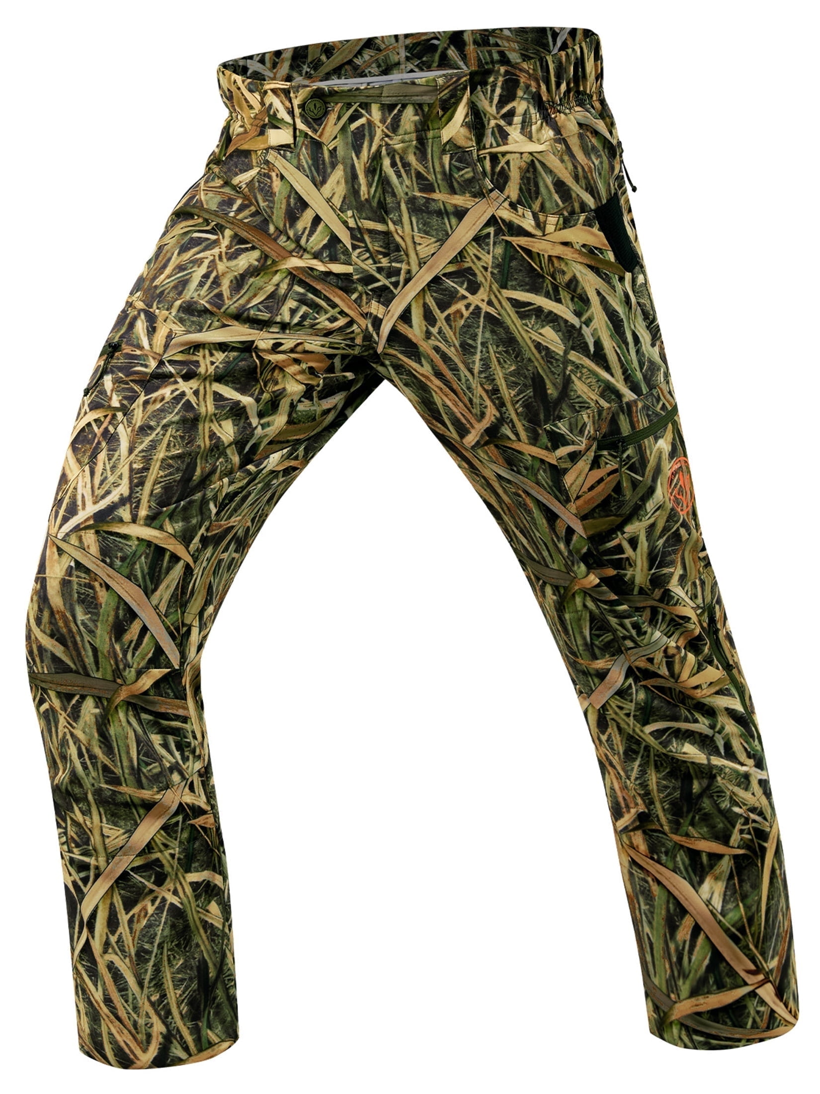 BASSDASH Men’s Lightweight Hunting Pants 40-Way Stretch Breathable ...