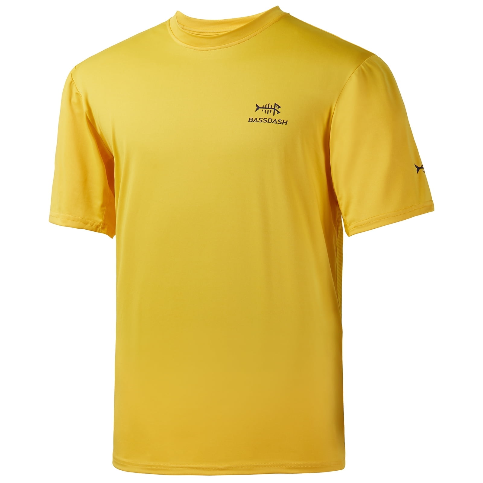 BASSDASH Men’s UPF 50+ Sun Protection Fishing Shirt Short Sleeve UV T ...