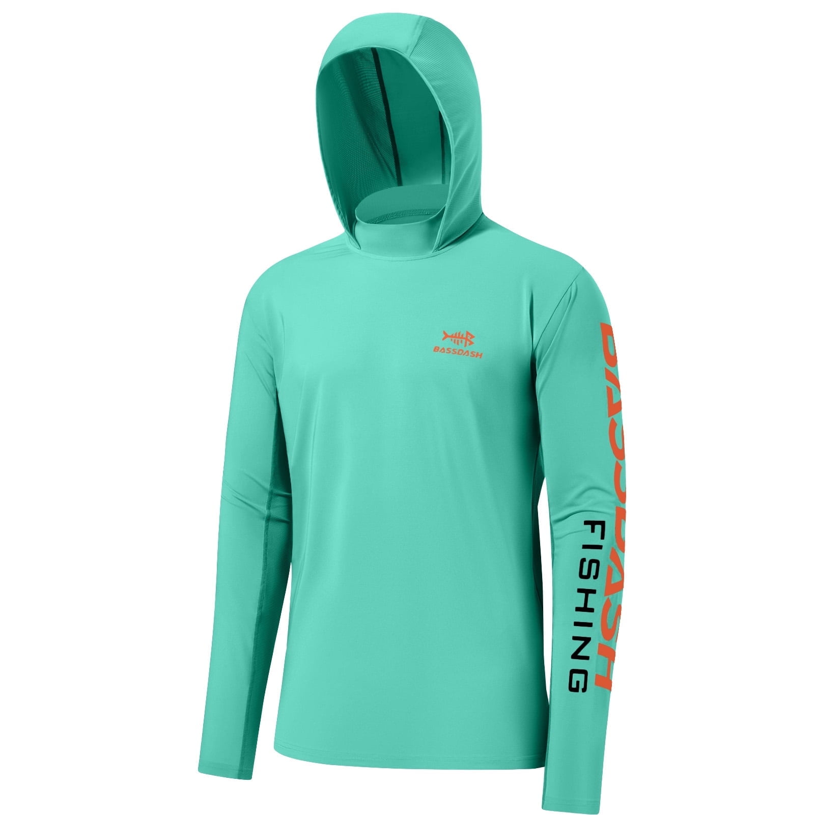 BASSDASH UPF 50+ Men’s UV Sun Protection Long Sleeve Performance ...