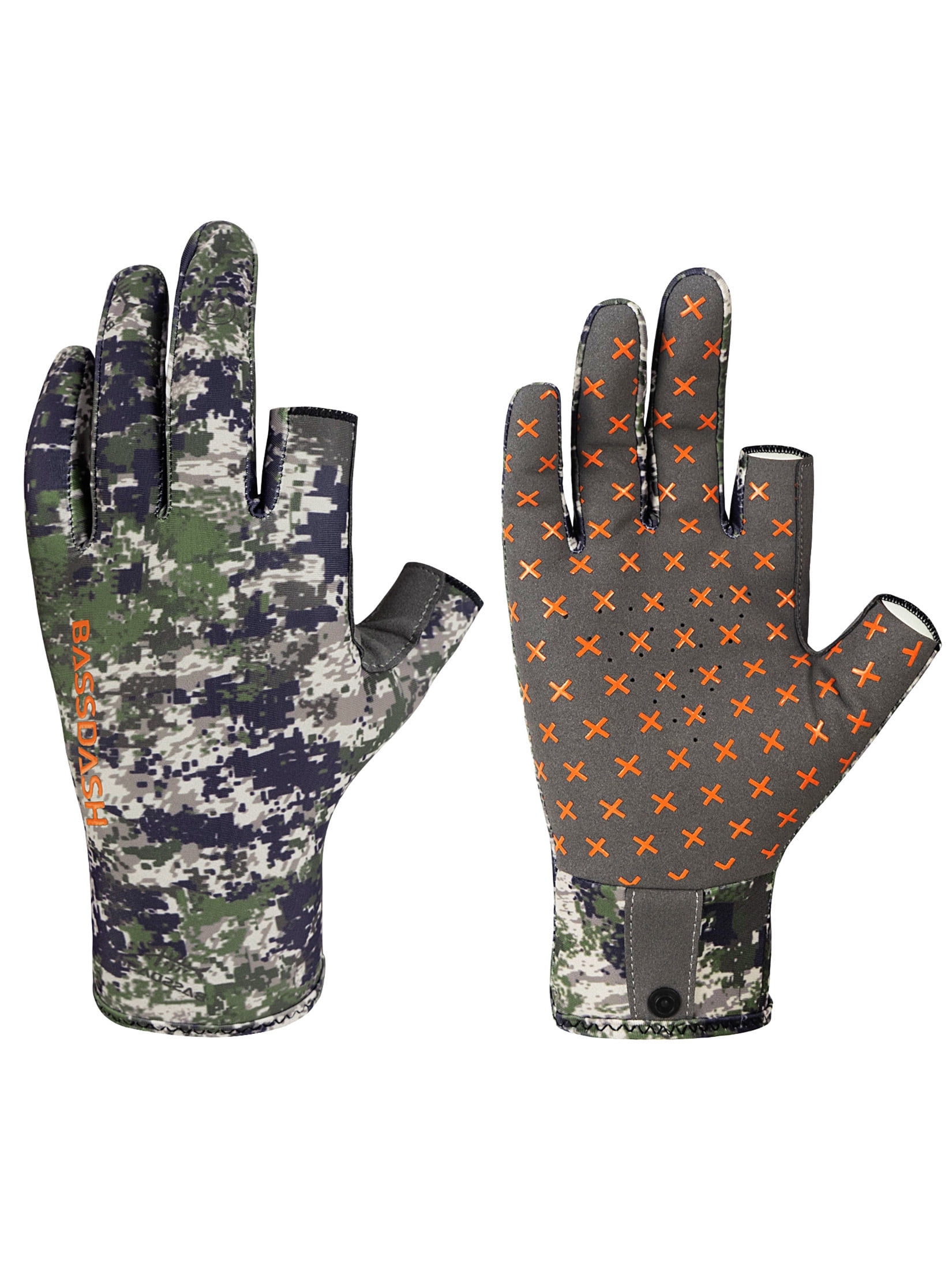 BASSDASH Unisex Fingerless Camo Hunting Gloves for Men's Women's Early ...