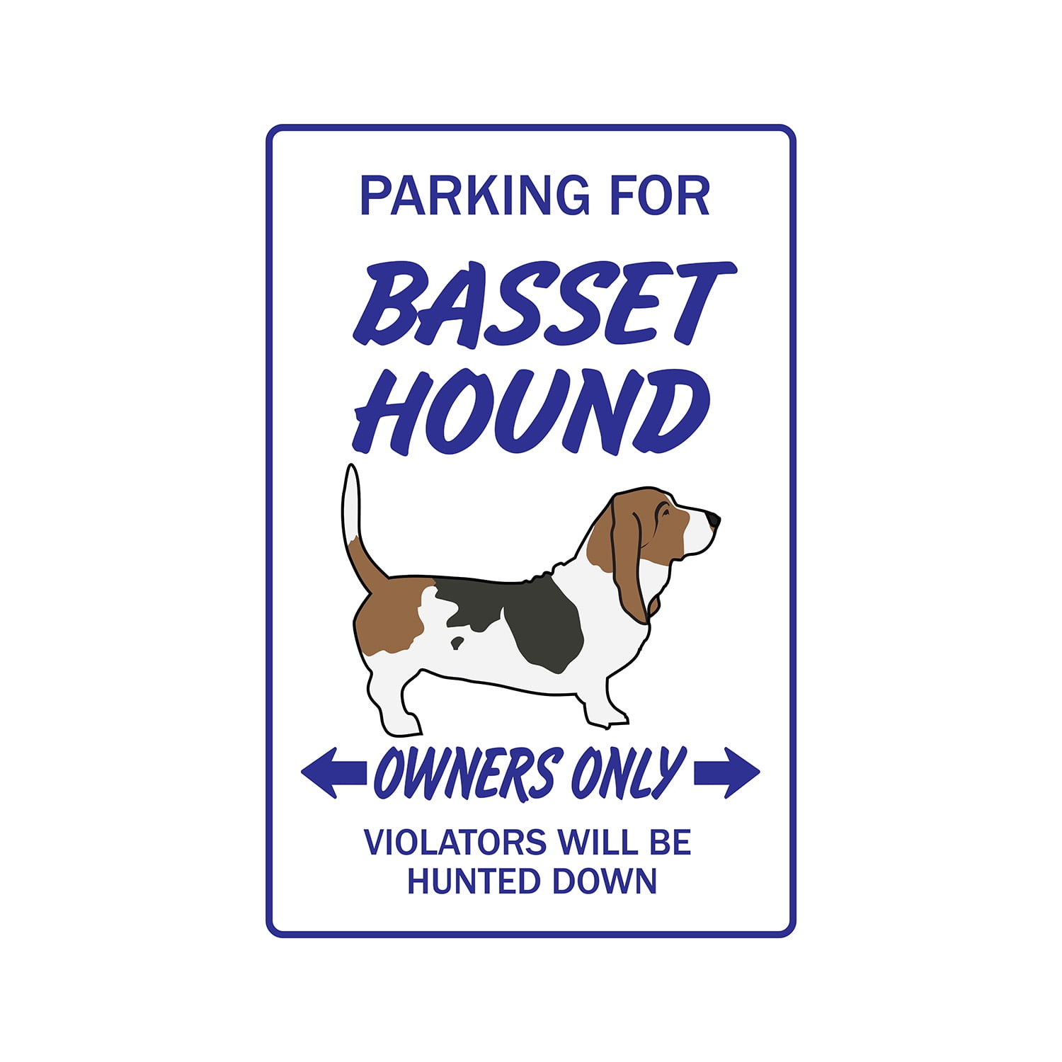 BASSET HOUND Decal dog pet parking Decals vet pet puppy kennel | Indoor ...