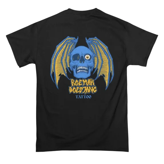 BAT SKULL HEAD T-Shirt Tee Gift For Him Merch For Her Apparel For ...