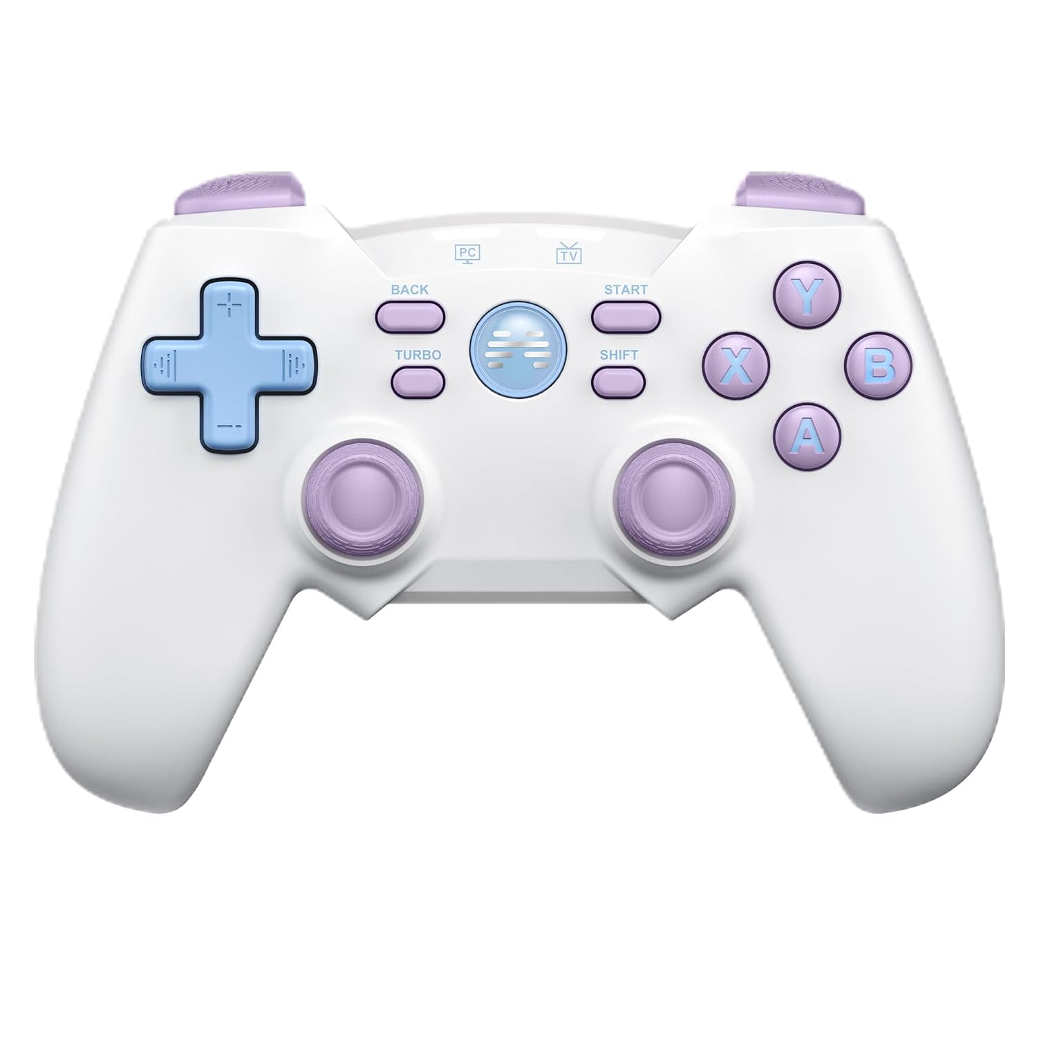 BAT4 Wireless PC Game Controller,Dual Vibration Retro Gamepad Joystick ...