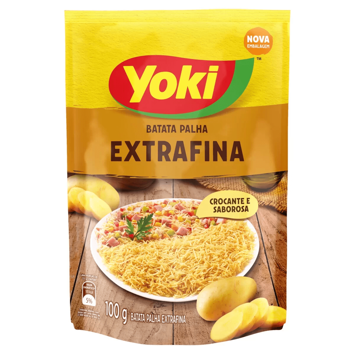 BATATA PALHA EXTRA FINA YOKI - Walmart.com