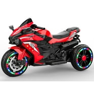 Costway 3 Wheel Kids Ride On Motorcycle 6V Battery Powered Electric Toy bike , White - Walmart.com