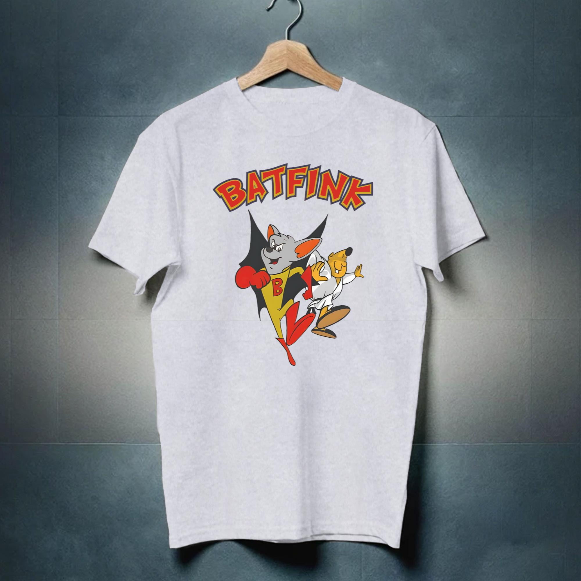BATFINK SATURDAY MORNING CARTOON T-SHIRT CEREAL FANS BAT FINK KARATE ...