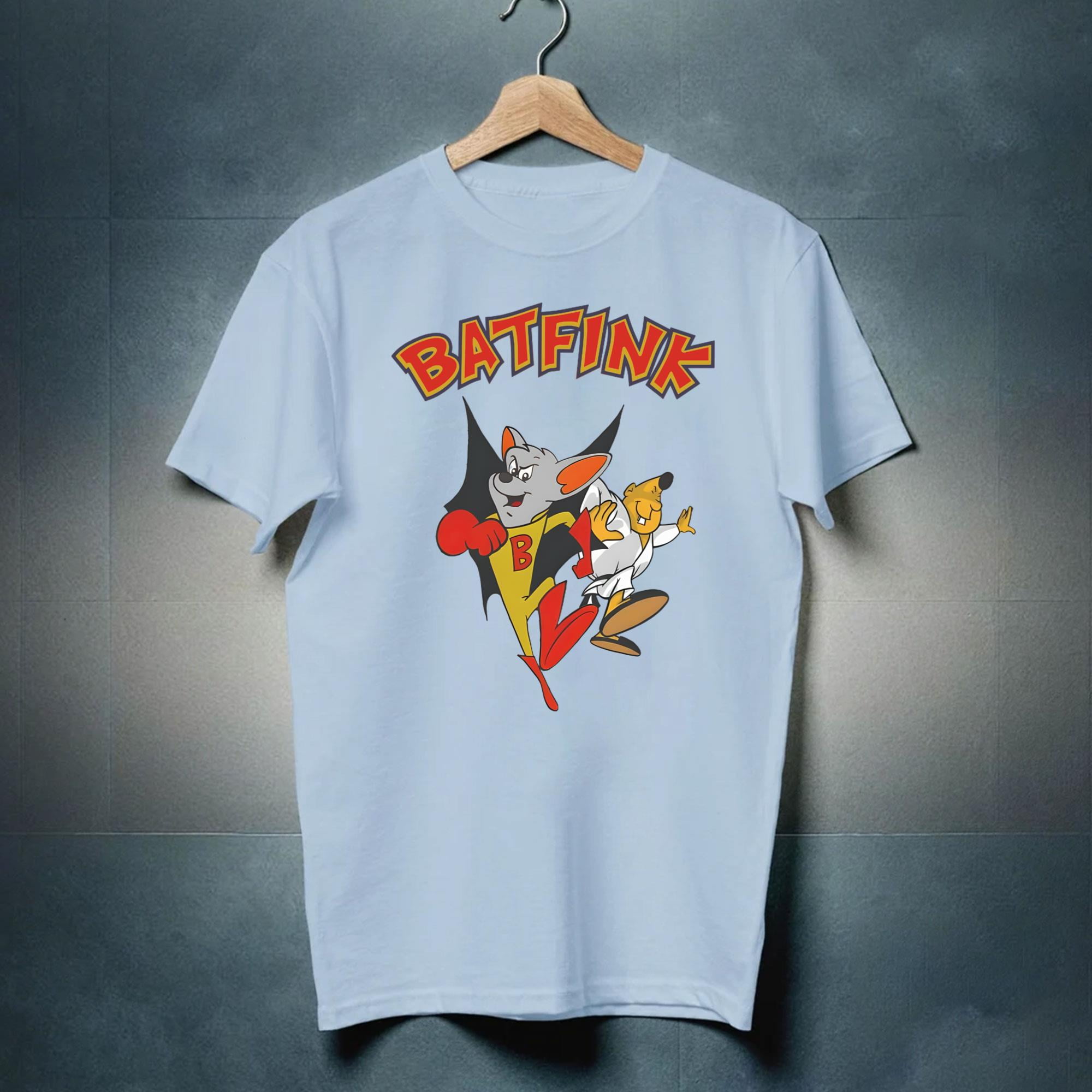 BATFINK SATURDAY MORNING CARTOON T-SHIRT CEREAL FANS BAT FINK KARATE ...
