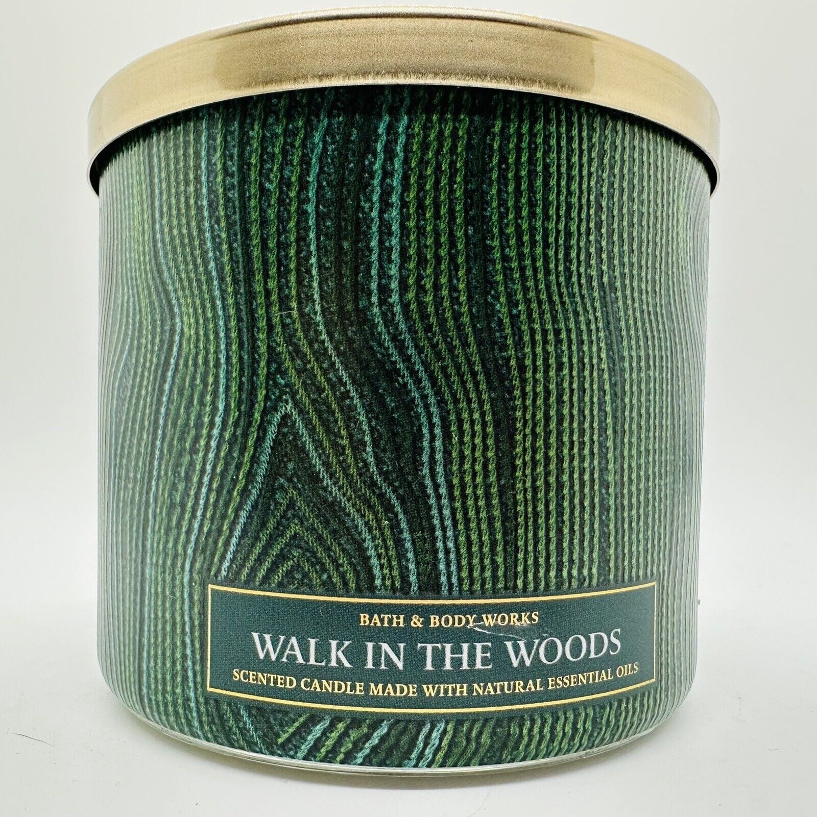 Bath & Body Works Aromatherapy 14.5oz Candle - Walk in the Woods w/ Cedarwood, Patchouli, Pepper ...