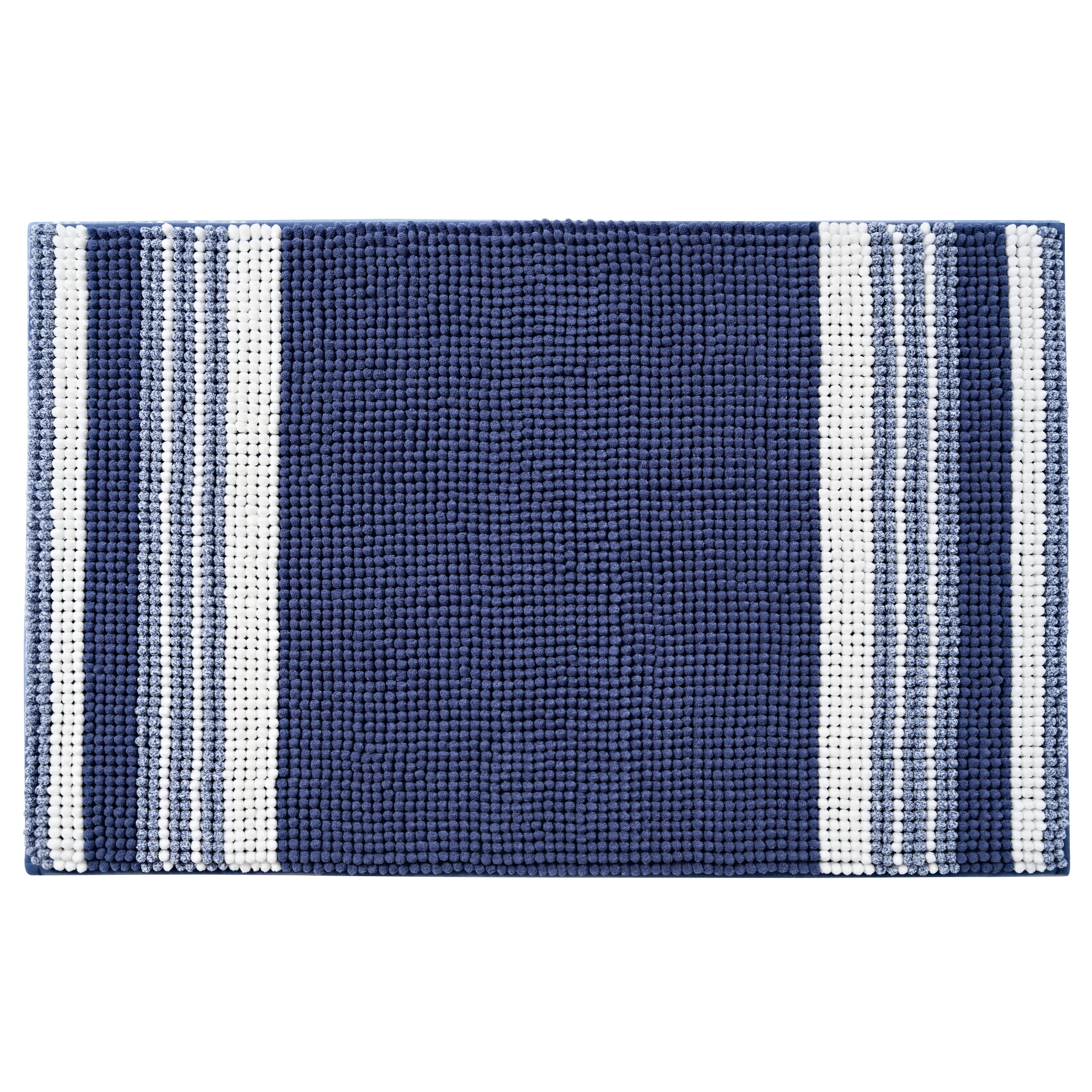 Mainstays Performance Foam Noodle Bath Rugs, 20"x32" Navy - Walmart.com