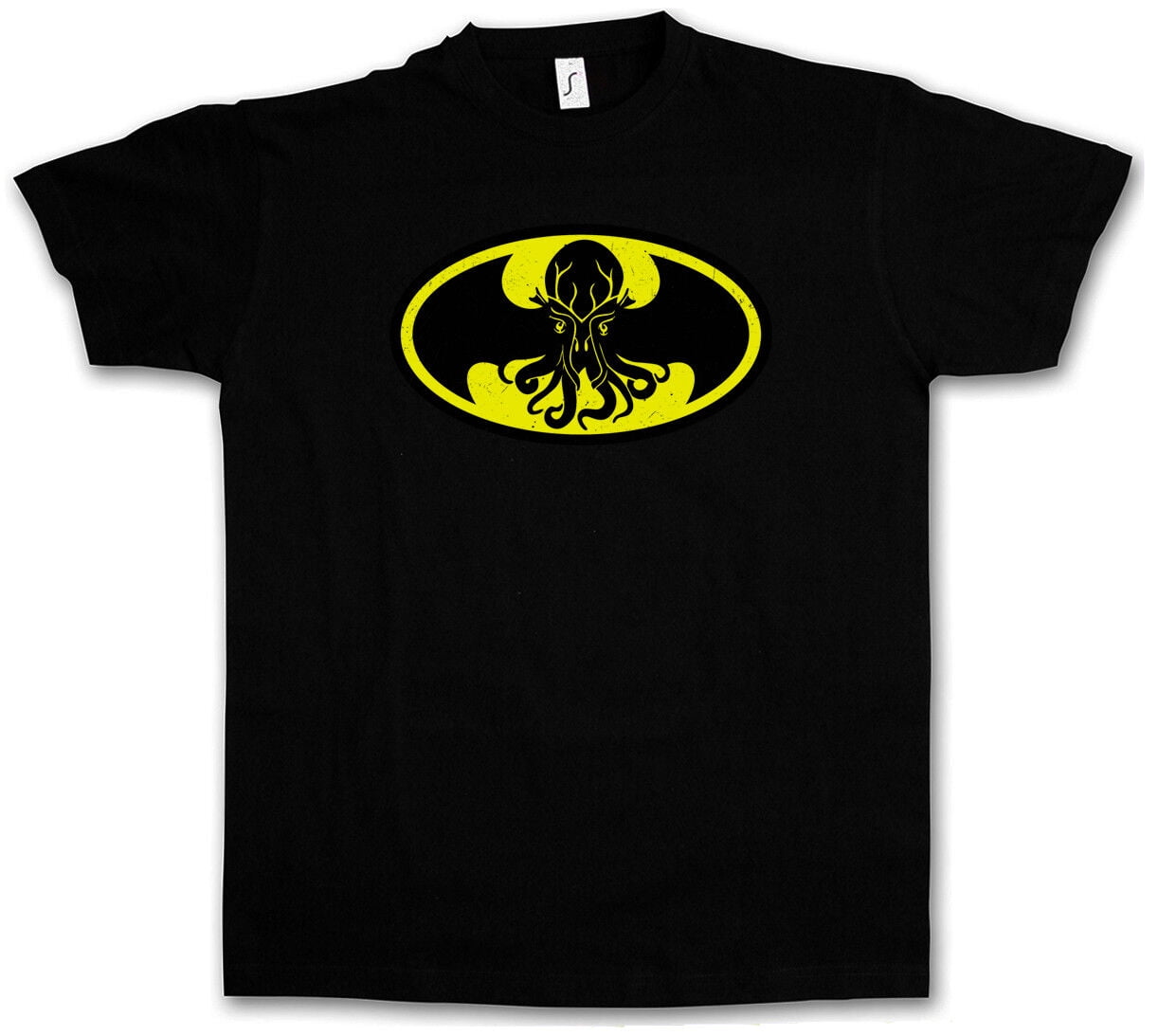 BATHULHU II T-SHIRT Lovecraft Bruce Miskatonic Batman University Logo ...