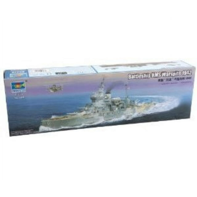 Trumpeter® HMS Warspite Battleship Plastic Model Kit, 1/350 Scale ...