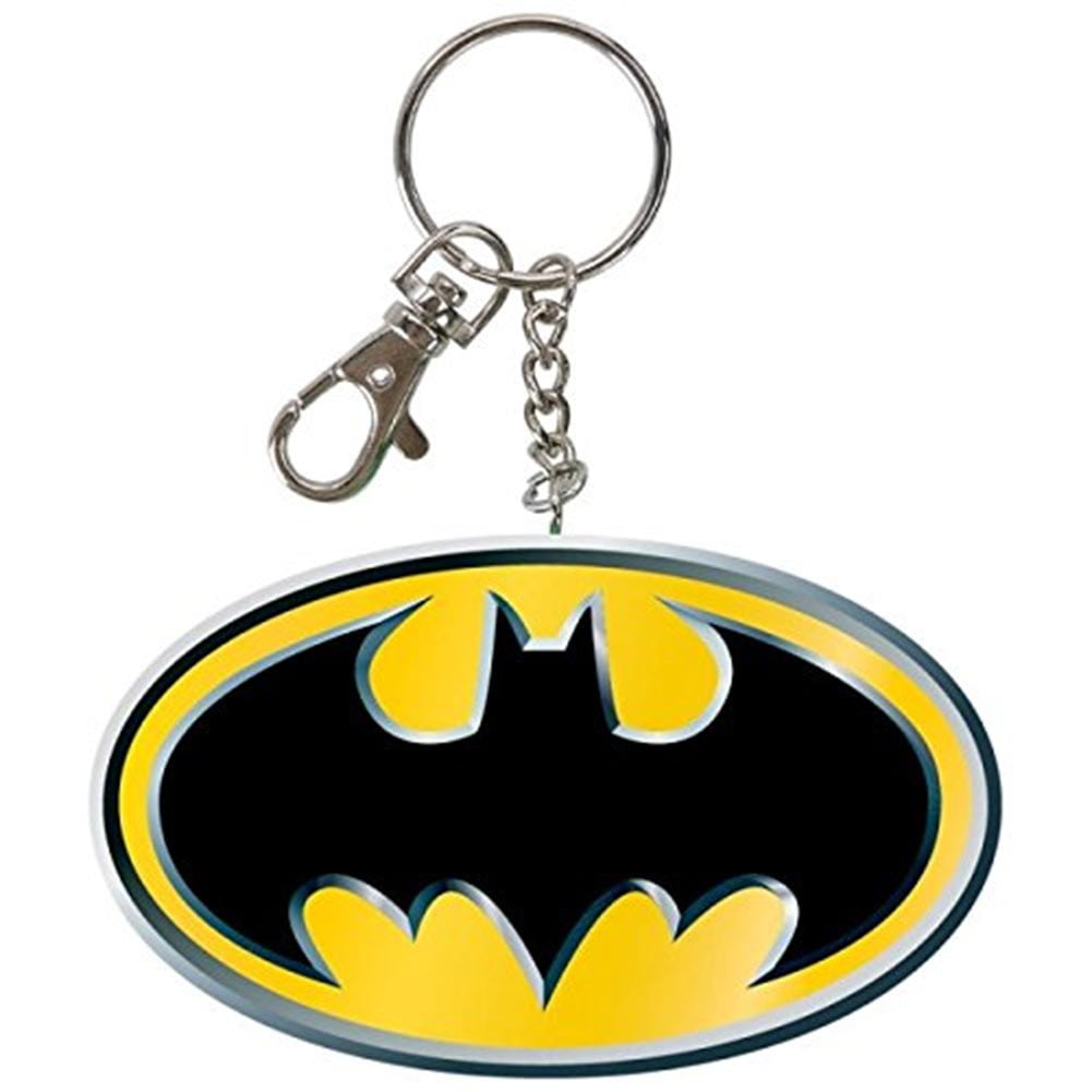 Batman Bendable Logo Keychain - DC Comics Superhero - Walmart.com