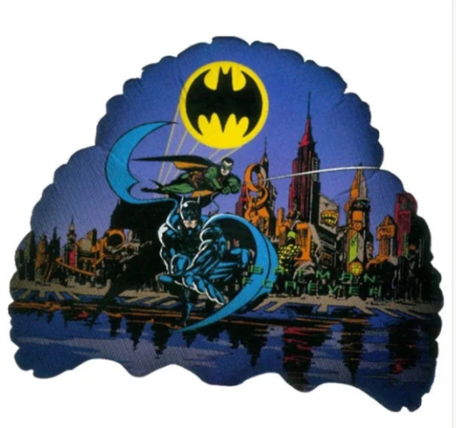 BATMAN FOREVER BALLOON Party Supplies Decorations Foil Mylar Balloon ...