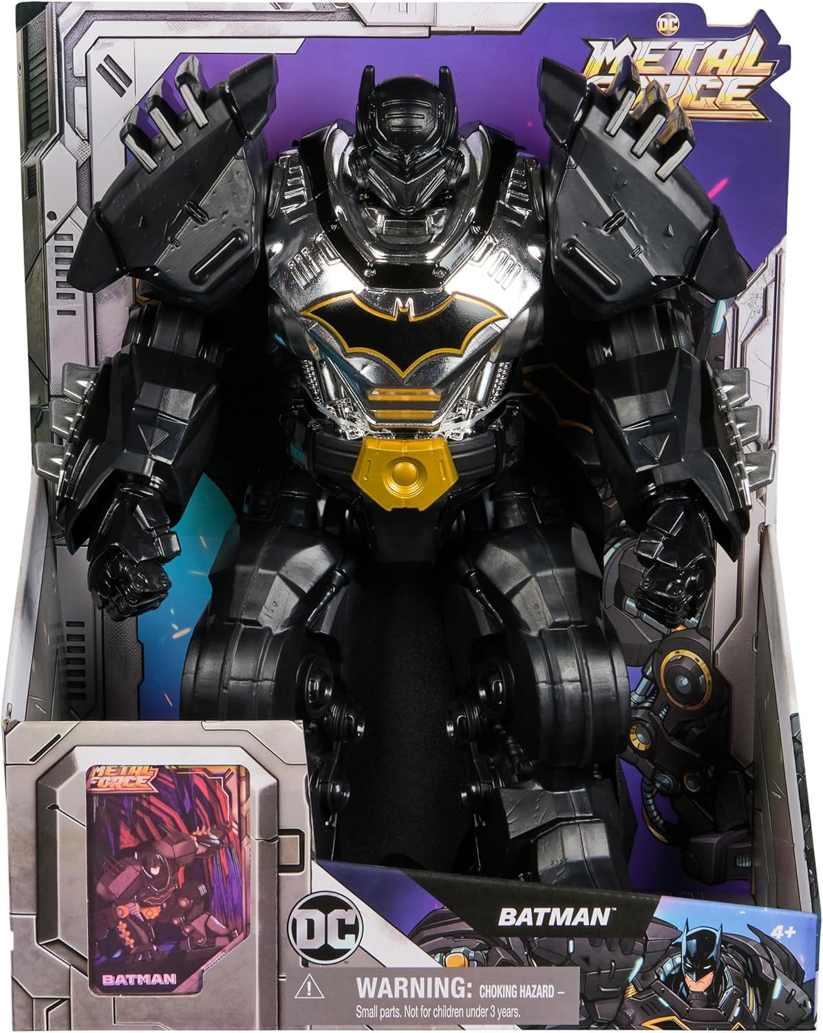 BATMAN METAL FORCE 12 INCH WITH CARD - Walmart.com