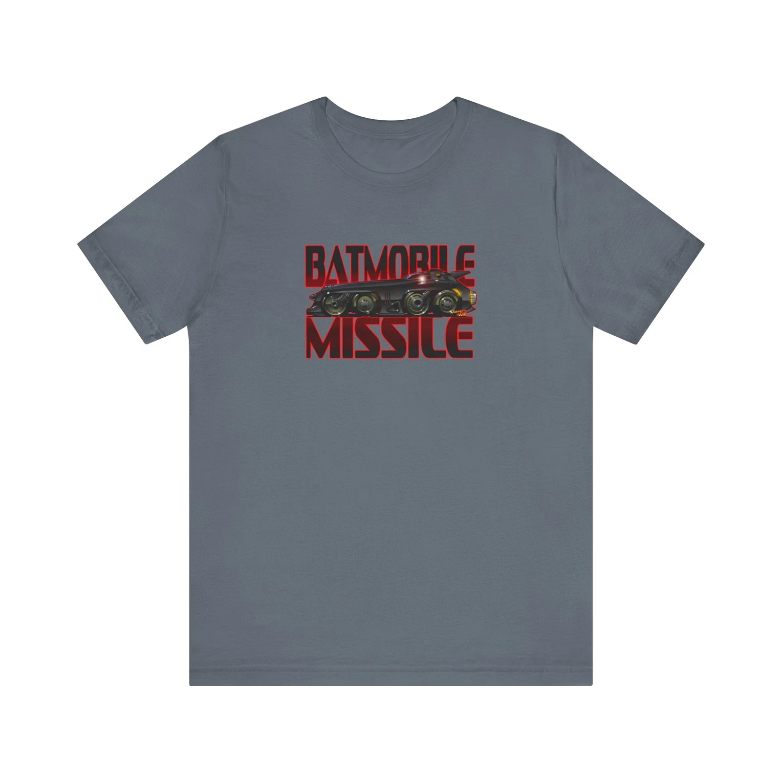 BATMAN RETURNS BATMISSILE Batmobile Concept Art Short Sleeve Tee 12 ...