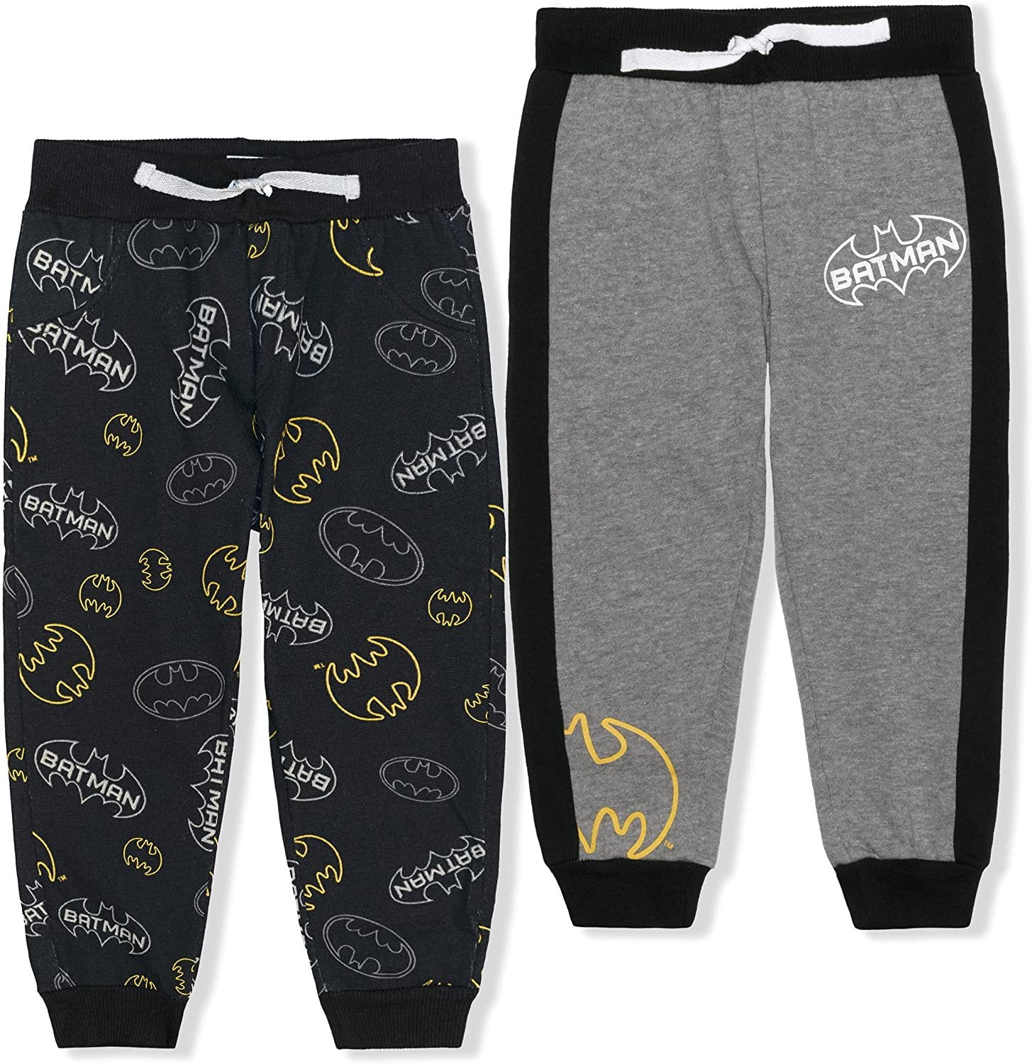 Warner Bros BATMAN Boys Toddler Sweatpants Set, Kids Athletic Jogger ...