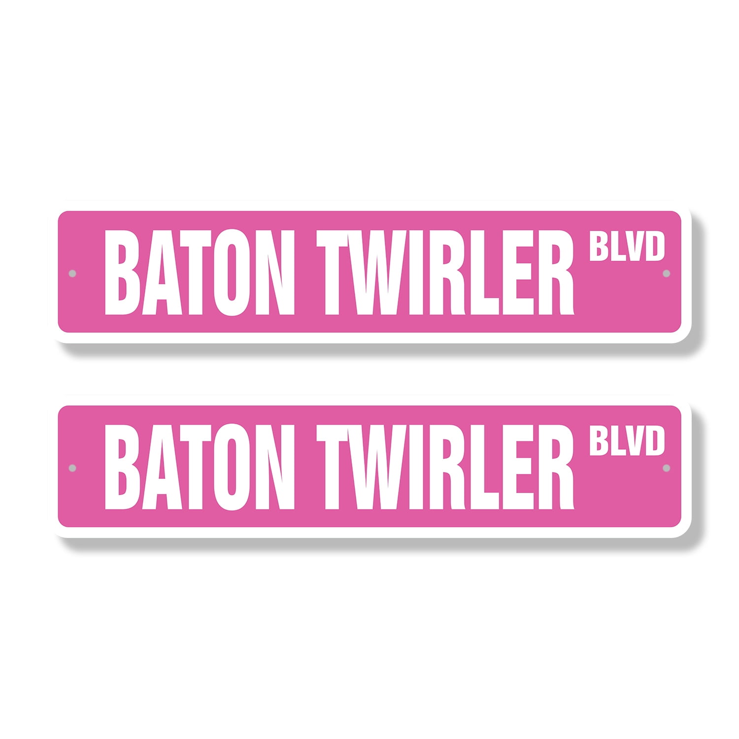 BATON TWIRLER Classic Street Sign (2 Pack) twirling group team dance ...