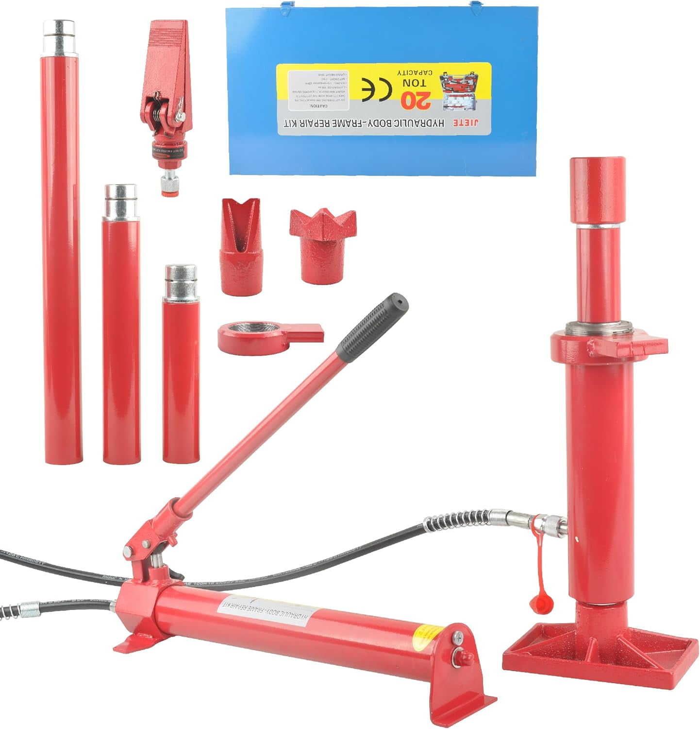 BATONECO PERFORMANCE Porta Power Kit 20 Ton Hydraulic Car Jack Ram for ...