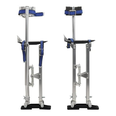 GypTool Pro 24" - 40" Drywall Stilts - Silver - Walmart.com