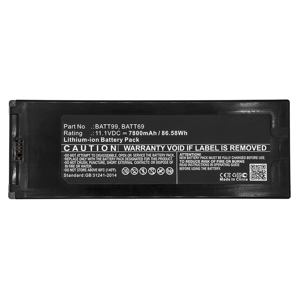 BATT99 BATT69 Battery Welch-Allyn Connex VSM Vital Signs Monitor 6000 ...