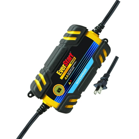 Everstart Maxx 4 Amp Waterproof 12v Automotive and Marine Battery ...