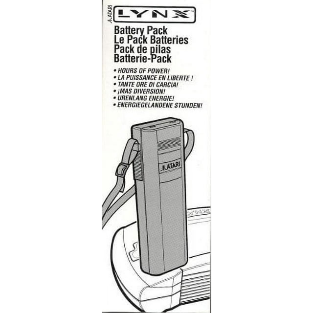 BATTERY PACK for Atari Lynx System - Walmart.com