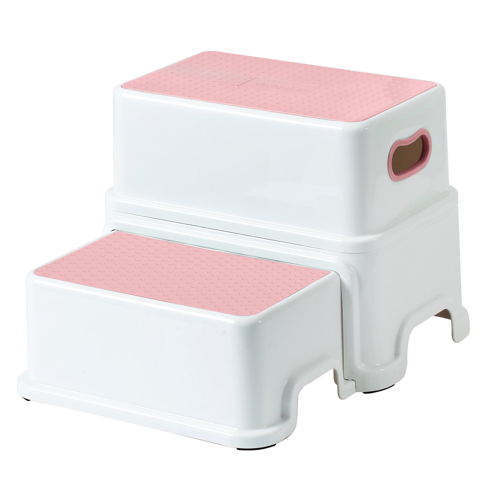 BATTOP Toddler Step Stool,2 Step Stools for Kids with Anti-Slip Surface ...