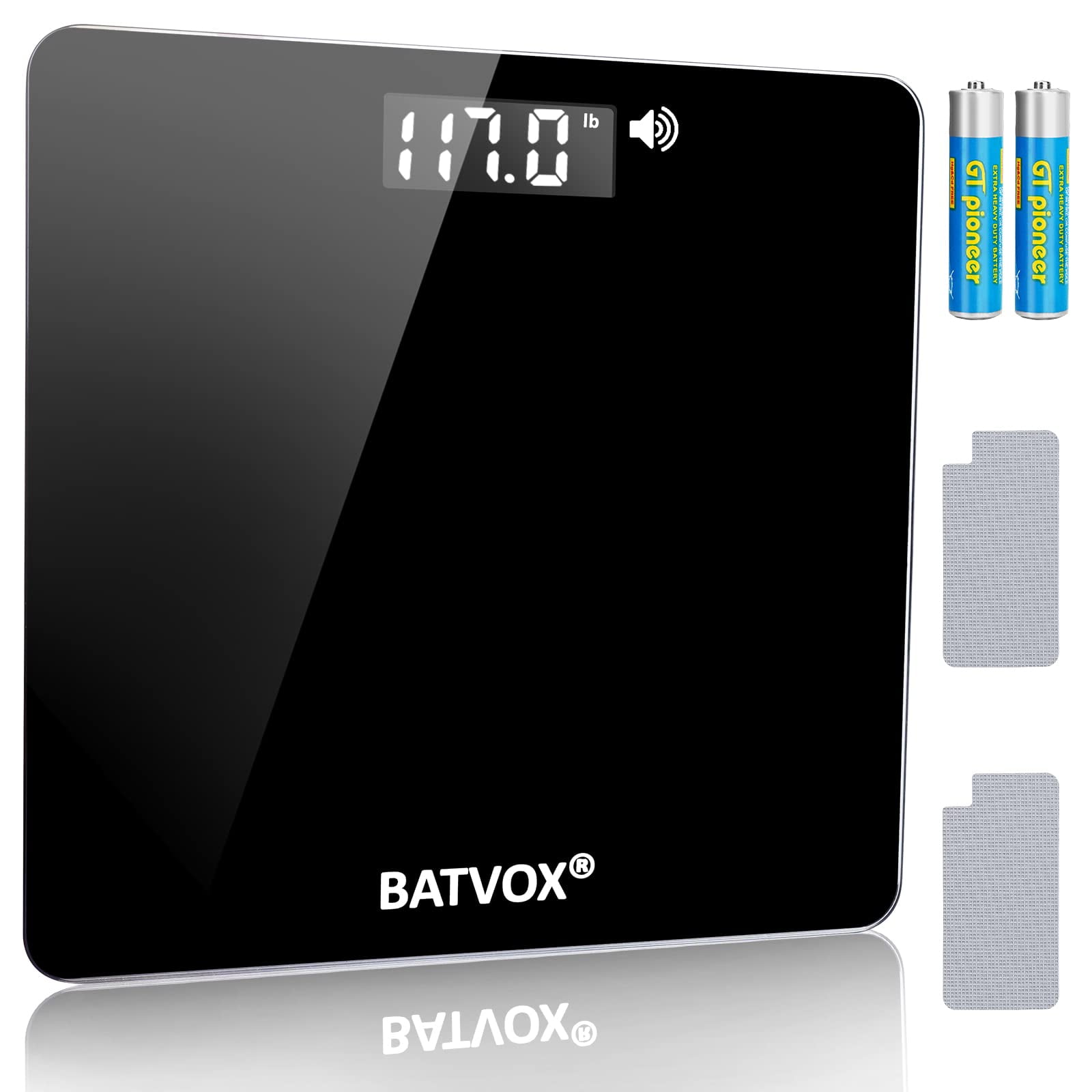 BATVOX Wide Talking Scales for Body Weight Accurate Digital Talking ...
