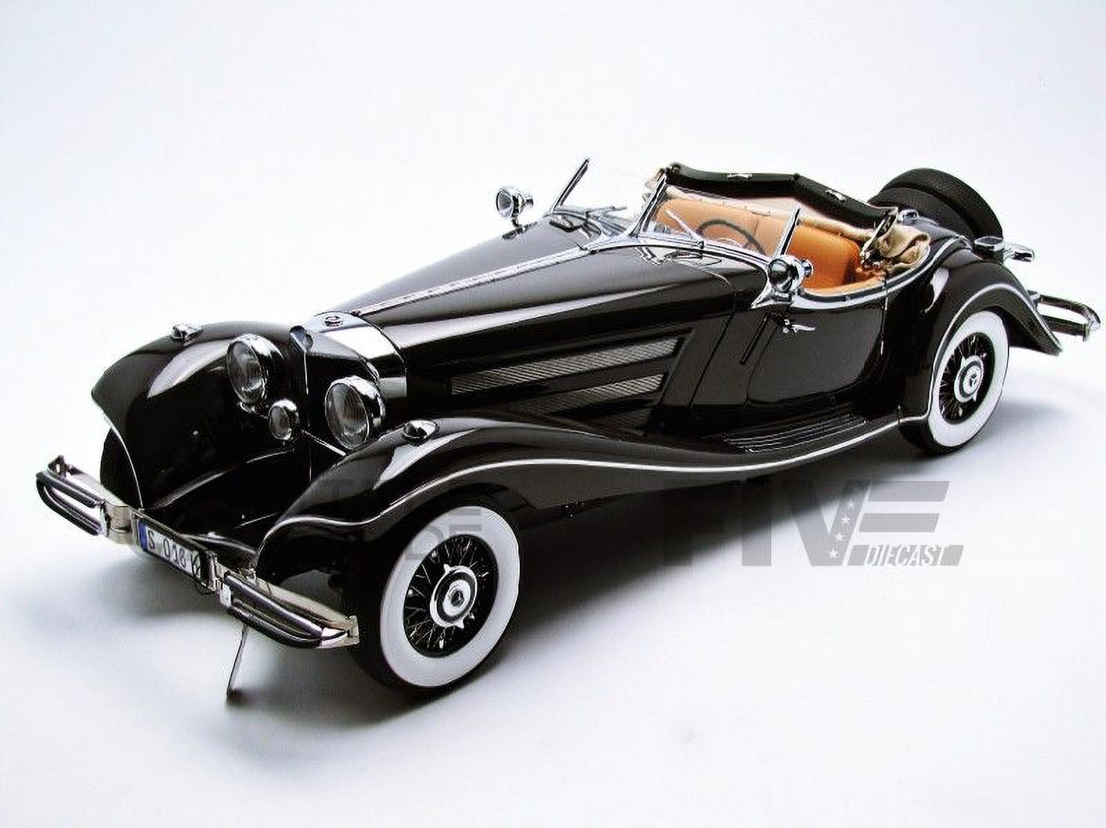BAUER 1/12 - MERCEDES-BENZ 500K Spezialroadster - 1934 - Walmart.com