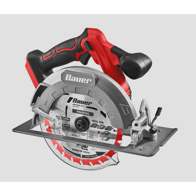 BAUER 20V Brushless Cordless 7-1/4 in. Circular Saw - Tool Only ...