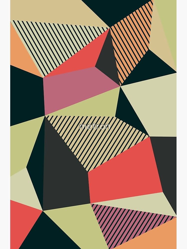 BAUHAUS IV Fashion Art Decor Frame - Walmart.com