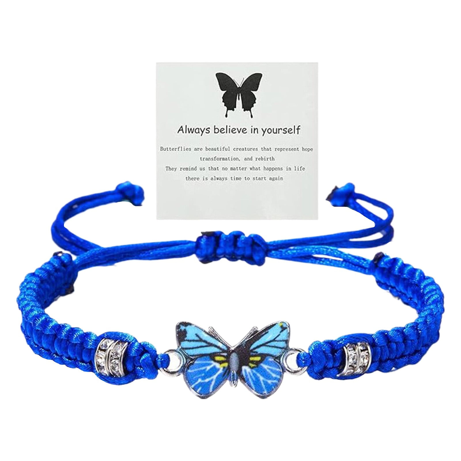 BAYAIXZ Clearance Bracelet Handmade Always Believe Yourself Wristband ...