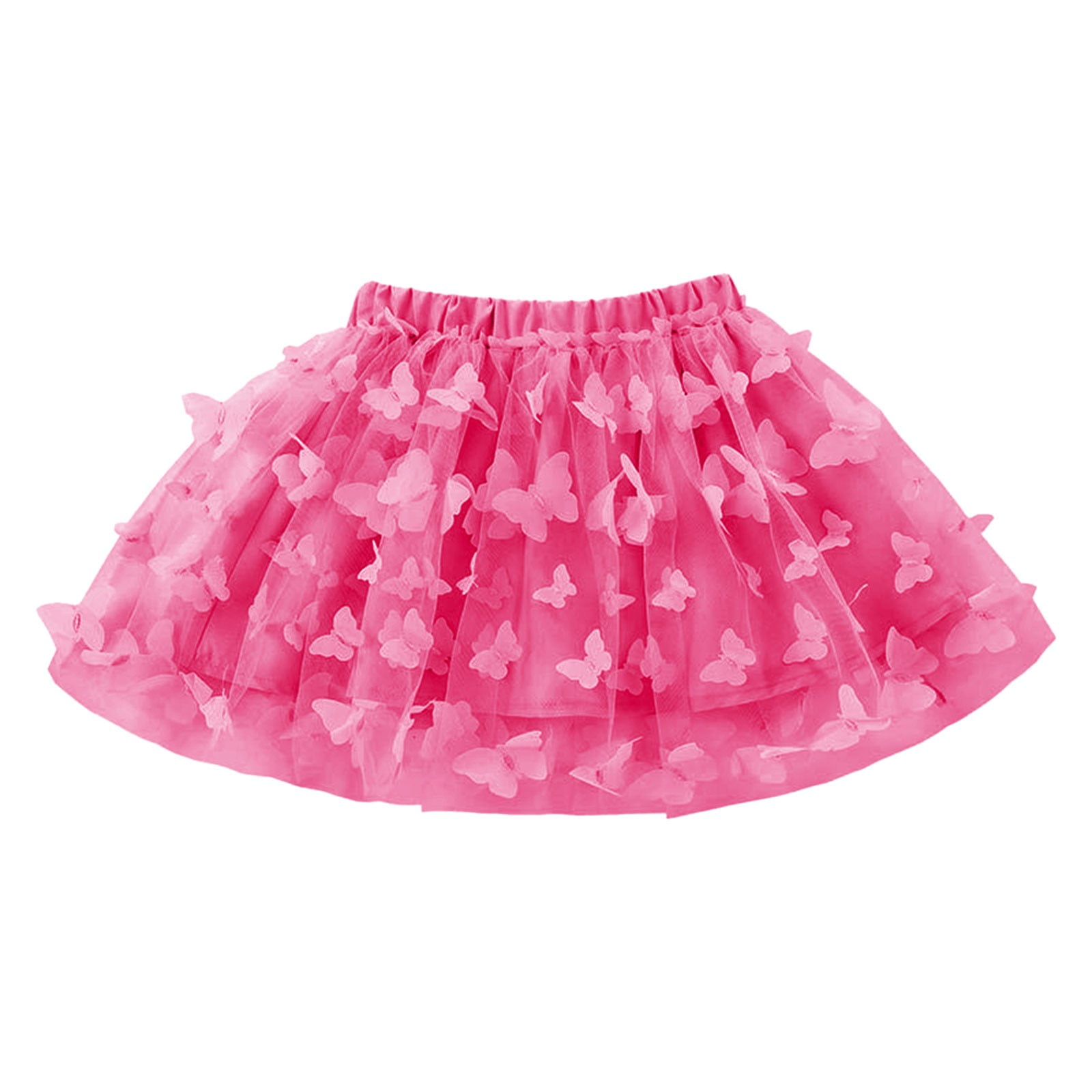 BAYAIXZ Clothes for Girls Little Child Girls Short Skirt Mesh Short ...