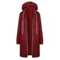 Bayaixz Womens Zip Up Long Sleeve Hoodies Sweatshirt Fleece Jackets