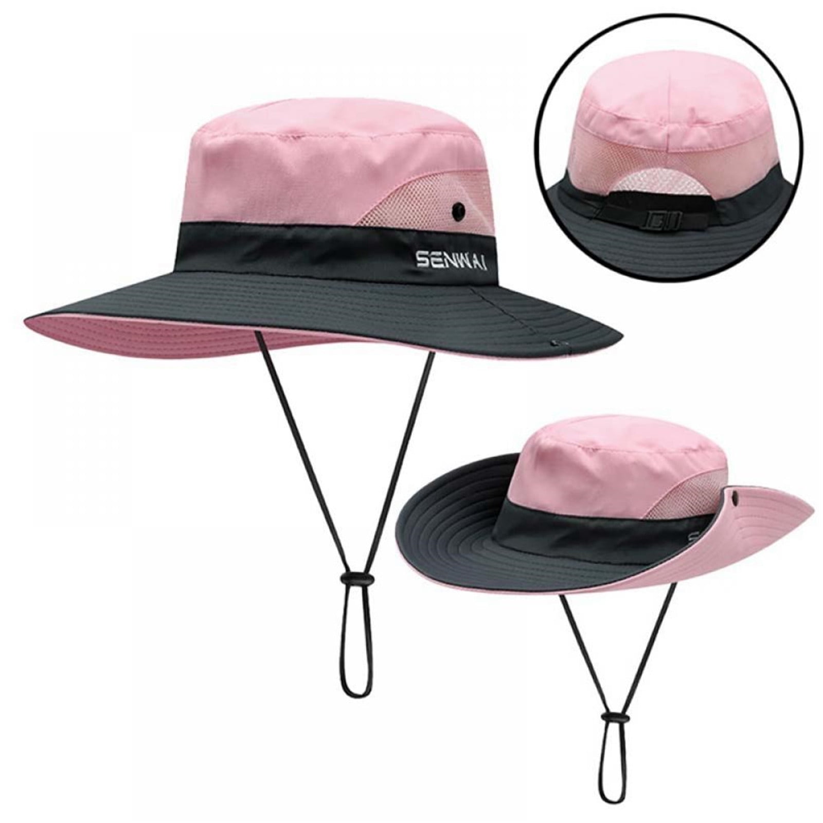 BAYHO Sun Hat Sun Protection Wide Brim Bucket Hat Waterproof Foldable ...