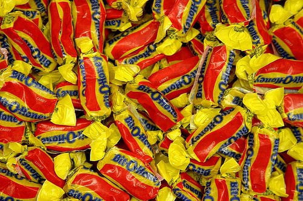 Bayside Candy Bit-O-Honey, Bite-Size, Original Honey Chews, 1LB ...