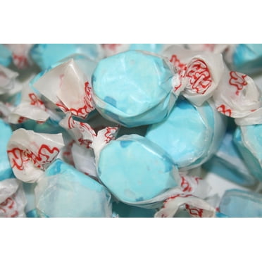Bulk Blue Salt Water Taffy - Sweet Flavored Candies - 193 Pieces ...