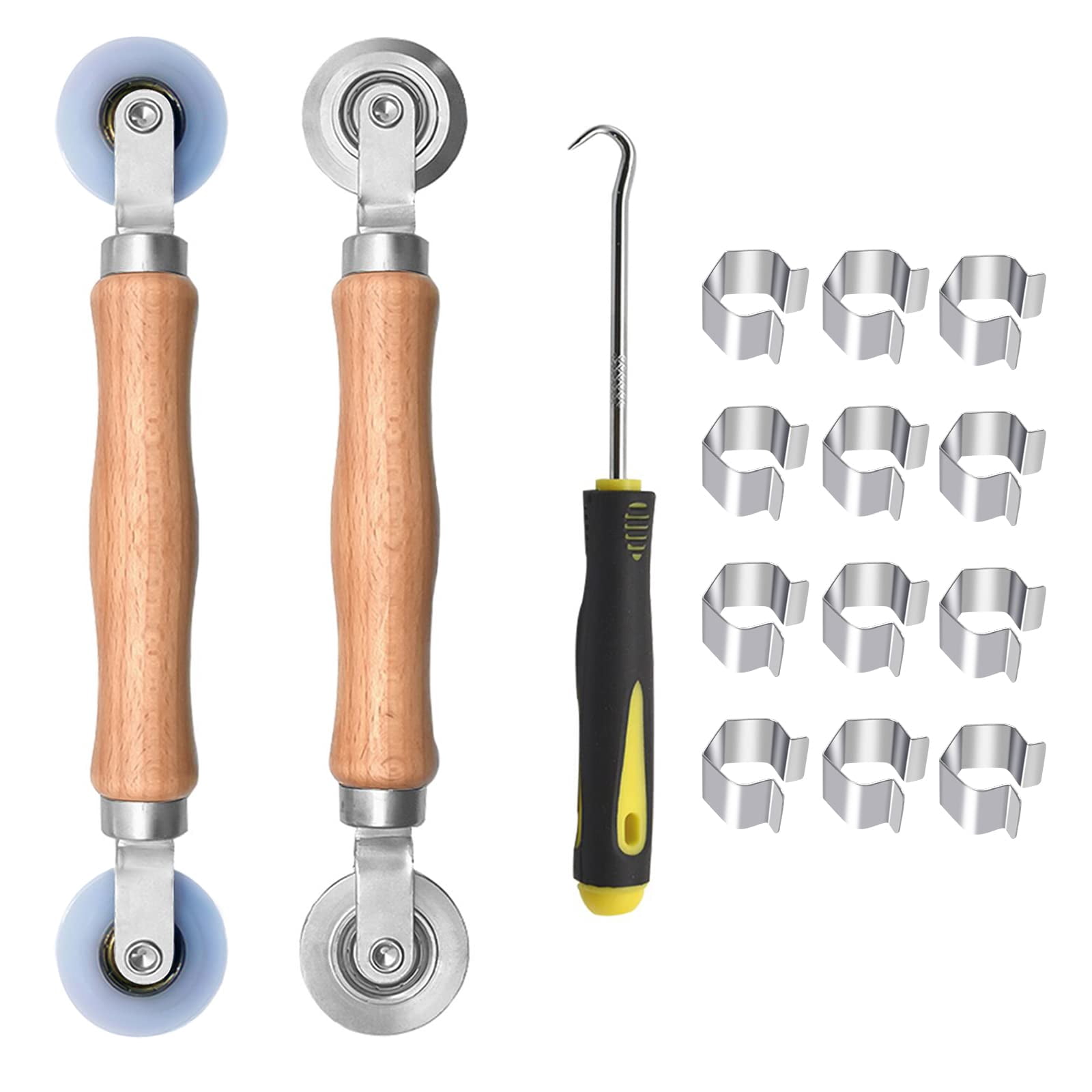 BAYTORY Upgrade Window Screen Repair Kit, Steel/Nylon Roller Tool with ...