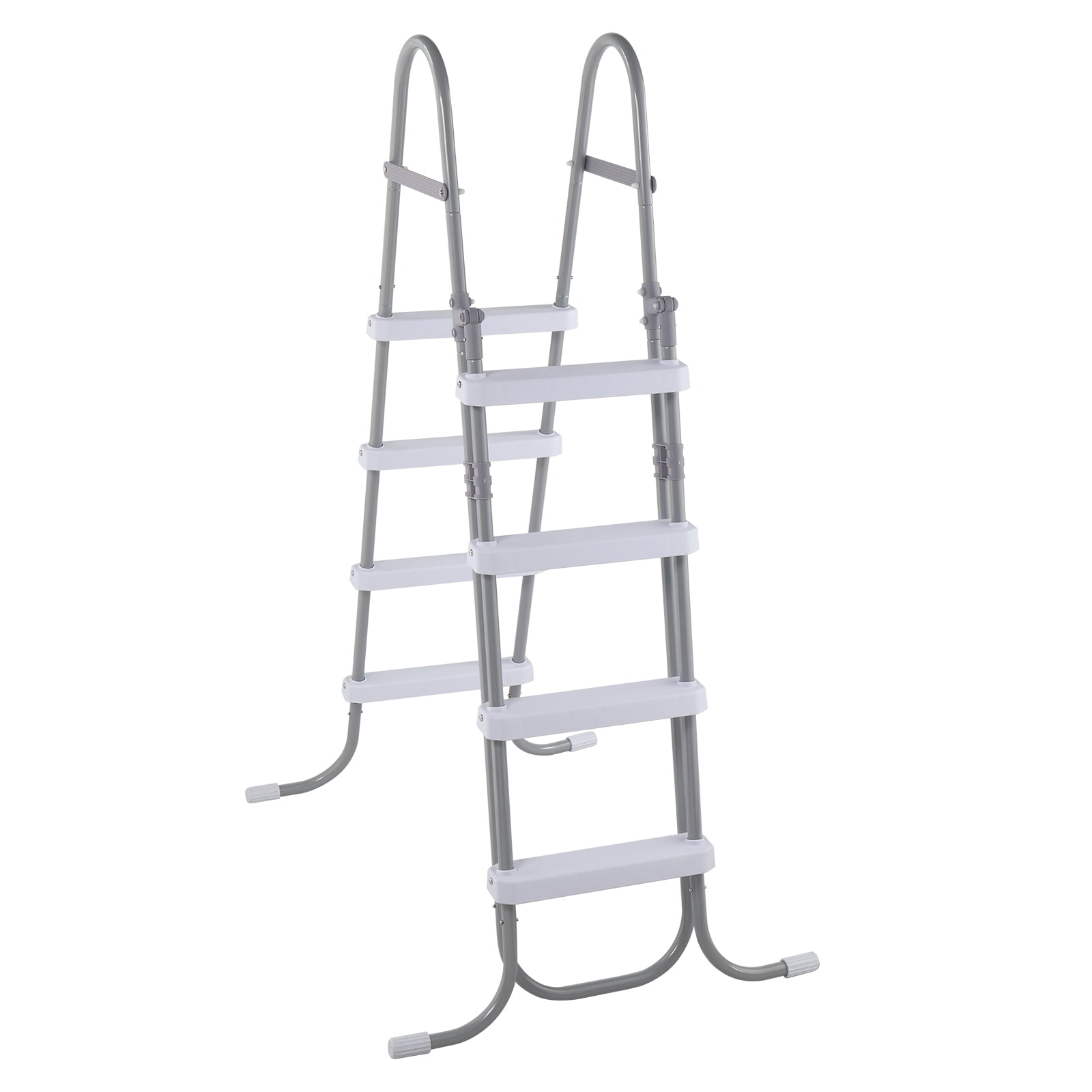 BAYUELSWU 4 Steps Pool Ladder, Heavy-Duty Safety Step Pool Stairs for ...