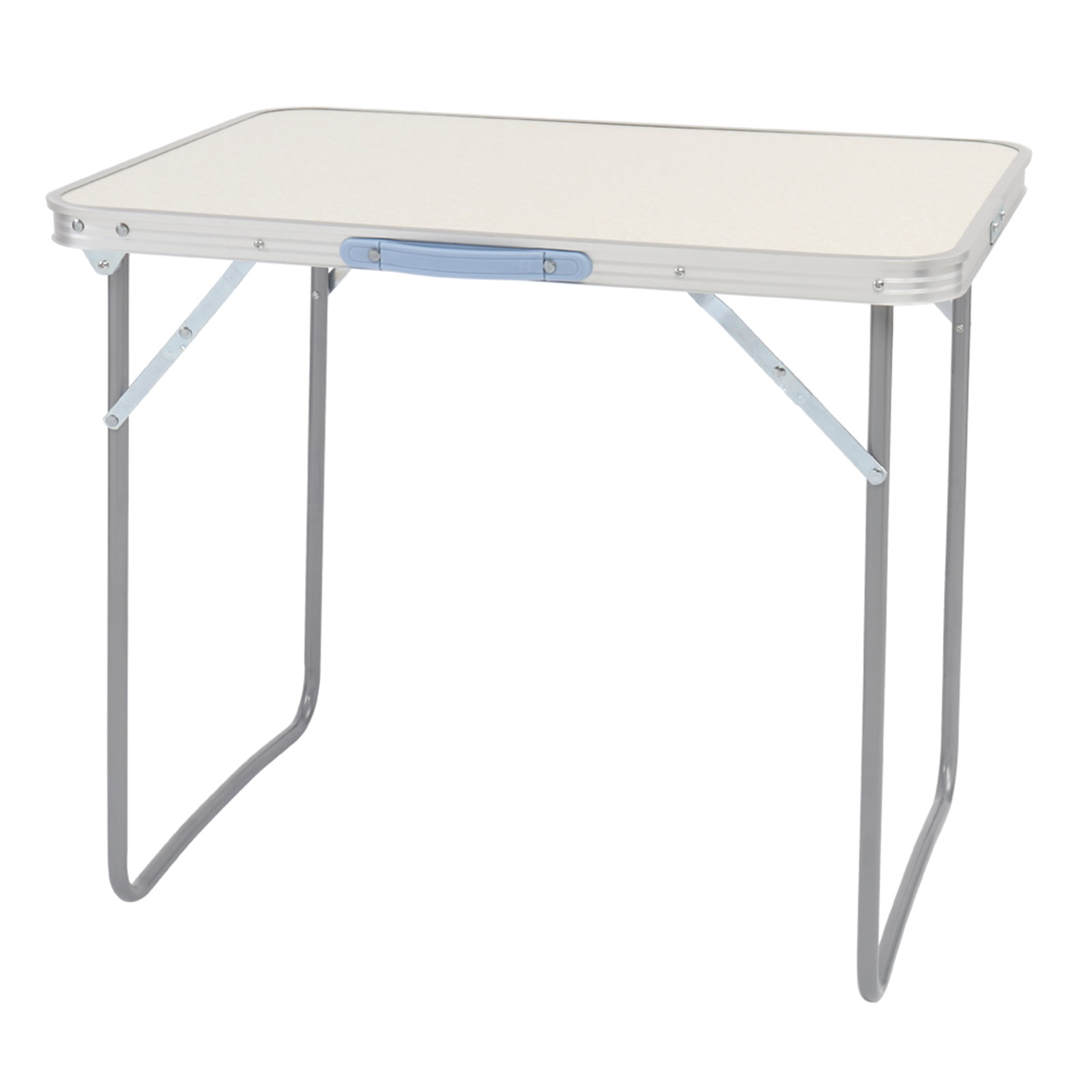 BAYUELSWU Camping Table 2Ft Small Folding Table Aluminum Fold Up ...