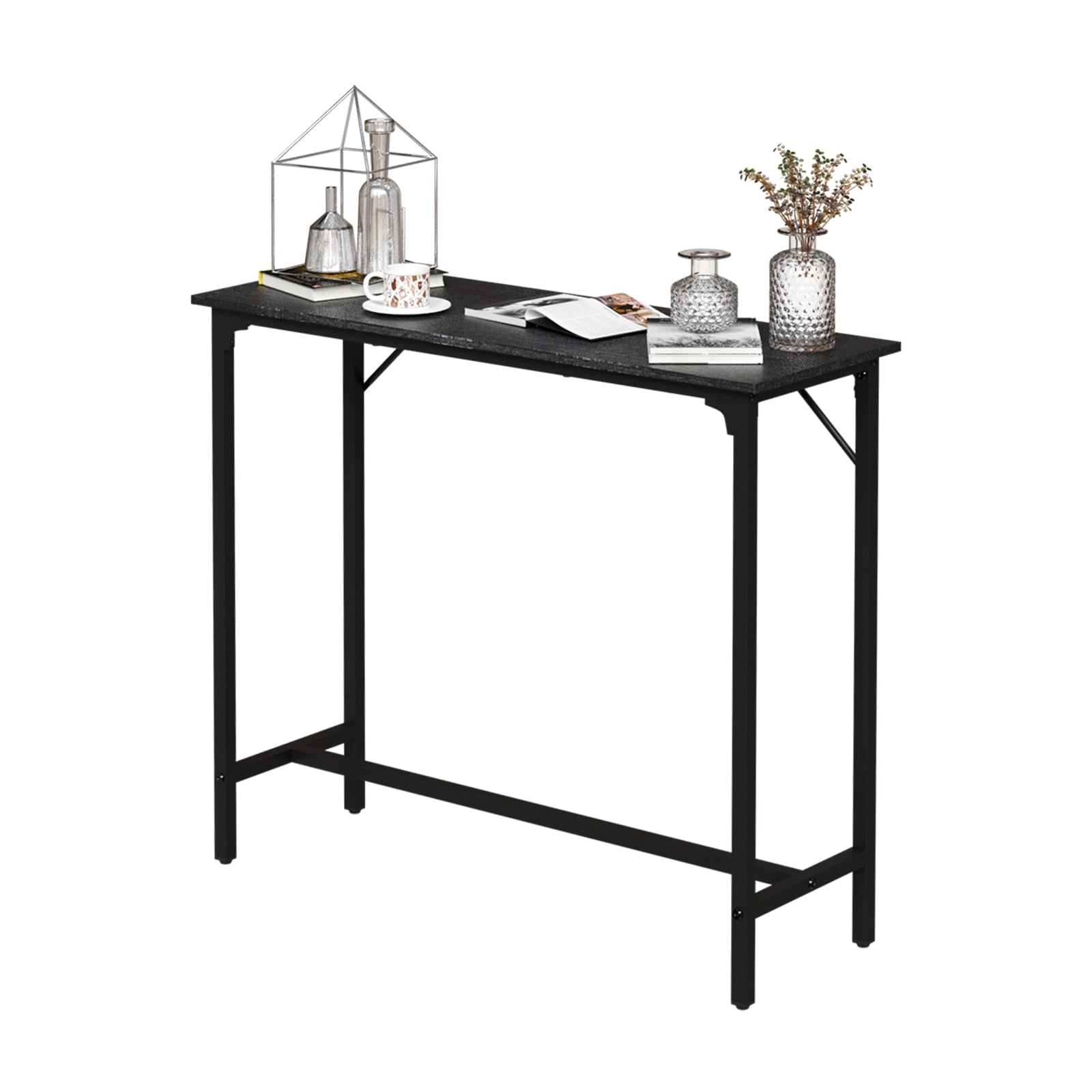 BAYUELSWU Narrow Console Table, 43" High Top Pub Table for Home Kitchen ...