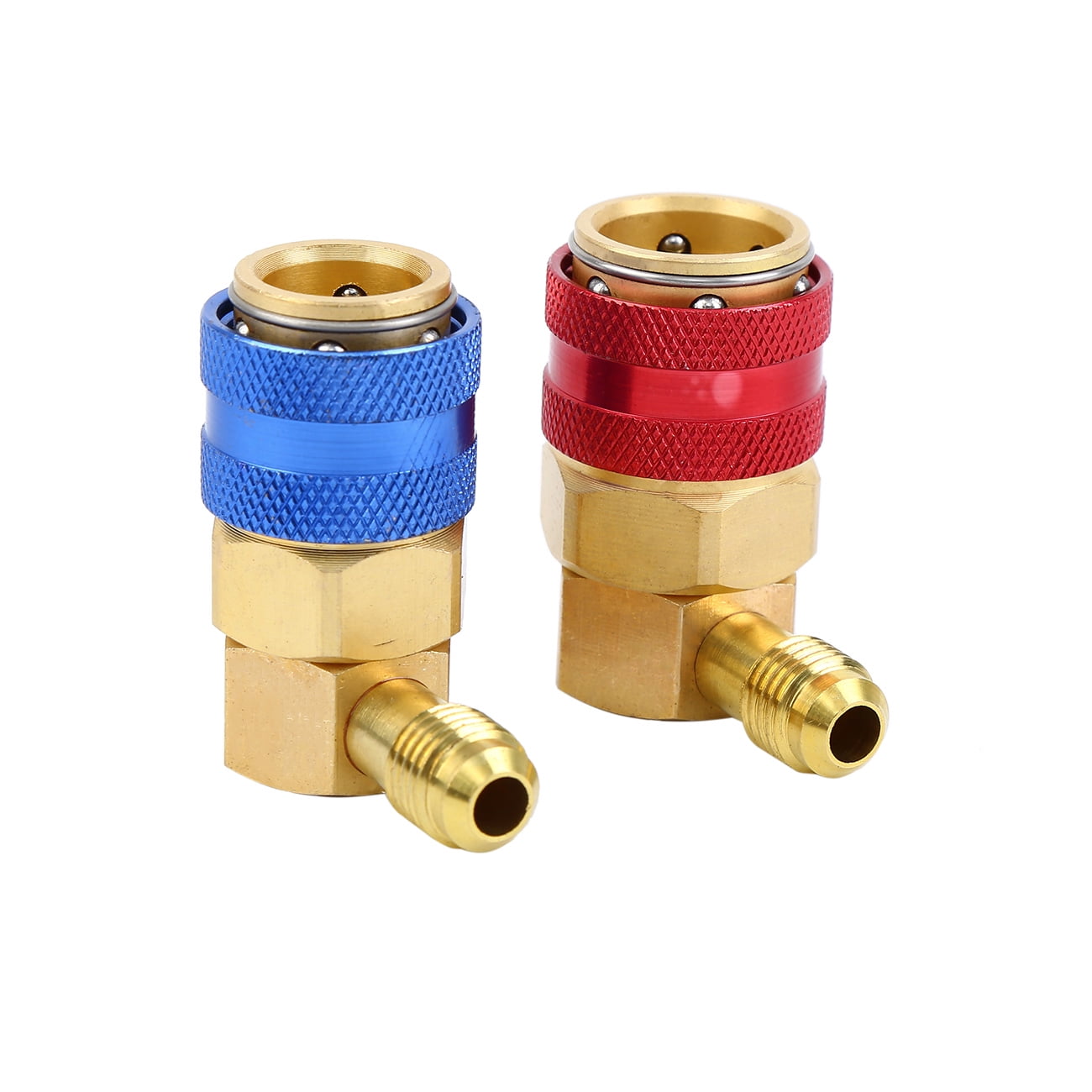 BAYUELSWU R134A Quick Connector Adapter Coupler Auto A/C Manifold Gauge ...