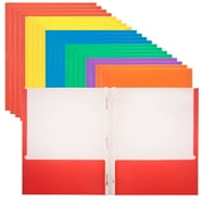 BAZIC Poly Envelope Binder Pocket Folder, 3 Hole Punched, Clear Letter ...